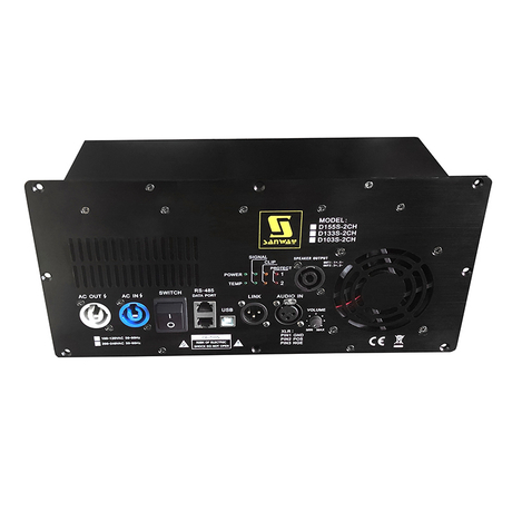 D155S-2CH 1800W 700W Class D Plate Amplifier for Active Speaker - Buy ...